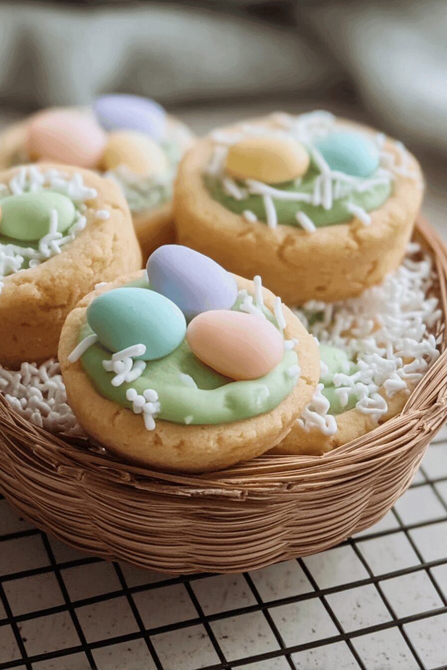 Easter Basket Cookies Recipe With Fun Decorating Ideas