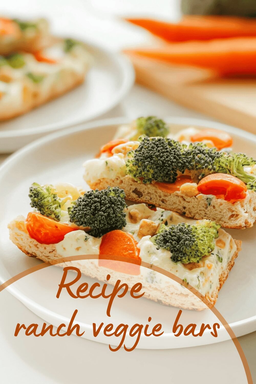 Ranch Veggie Bars Recipe With Crescent Rolls And Cheese