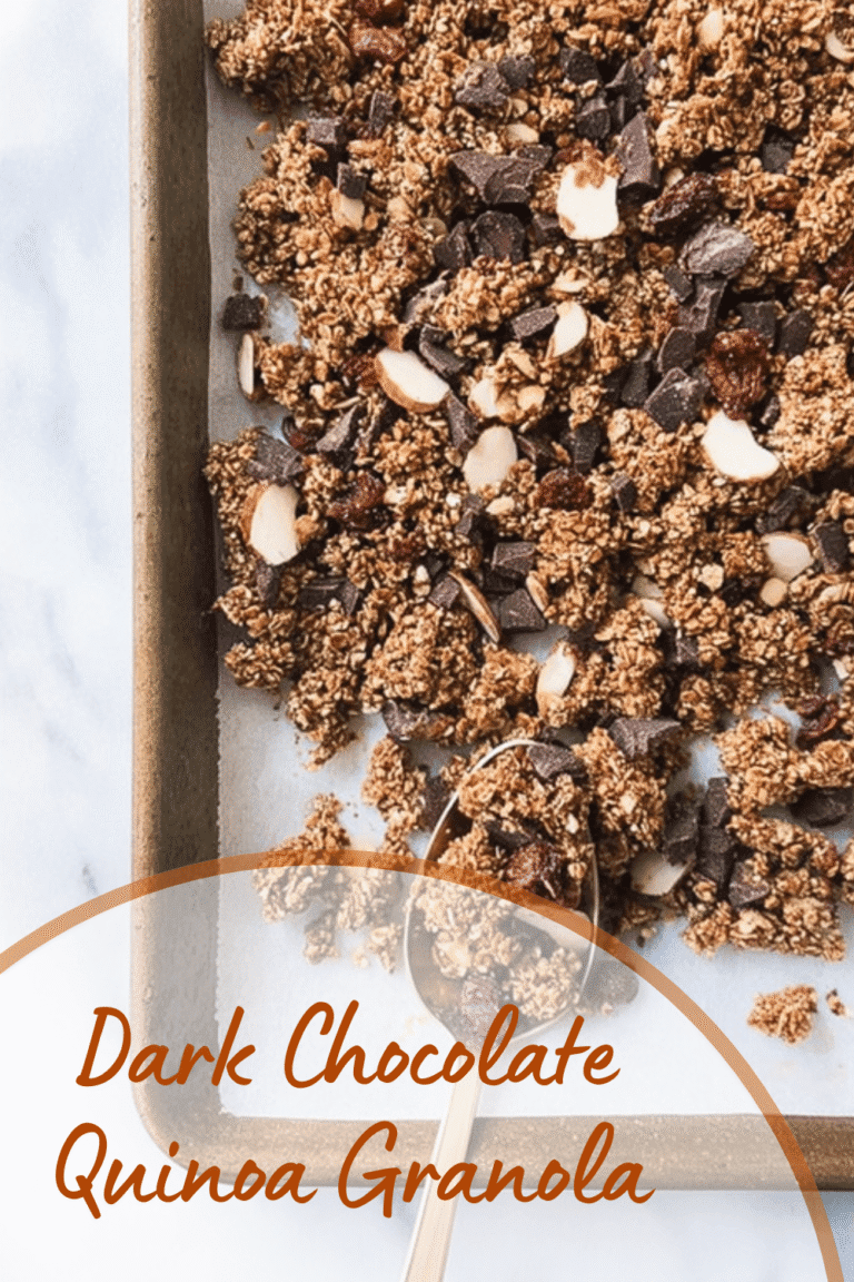 Dark Chocolate Quinoa Granola Recipe For A Healthy Snack