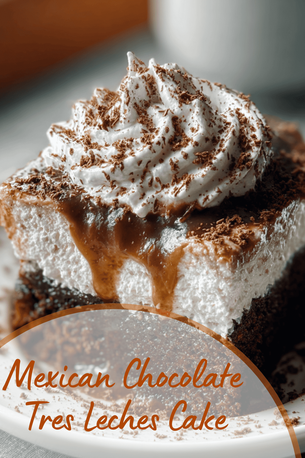 Mexican Chocolate Tres Leches Cake Recipe With Creamy Flavor
