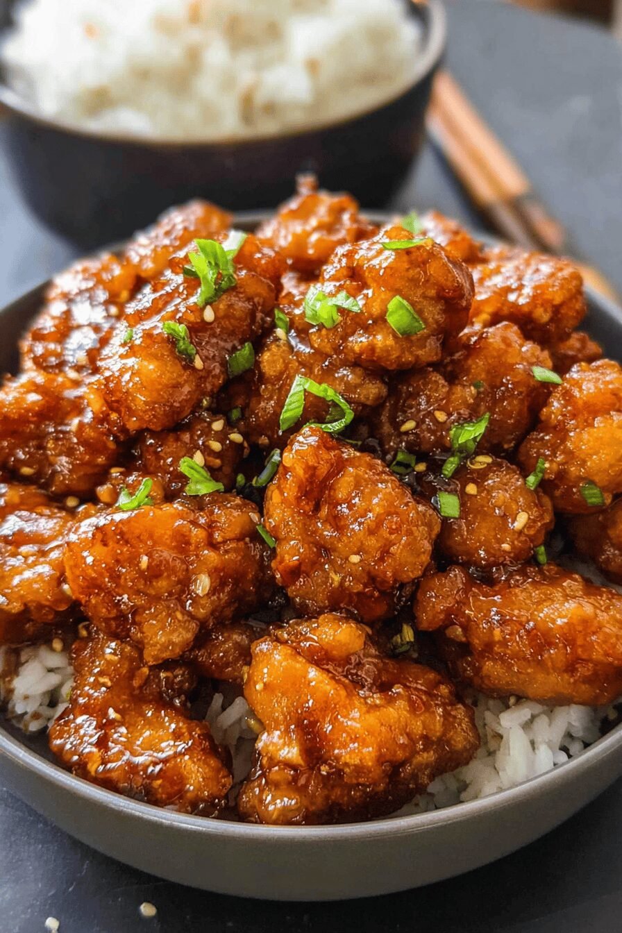 General Tso'S Chicken Recipe Crispy Sweet Spicy Flavor