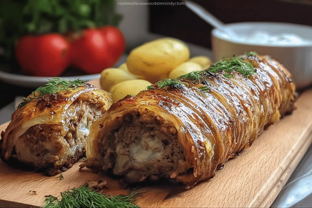 Stuffed Meat Roll Recipe With 5 Savory Filling Ideas