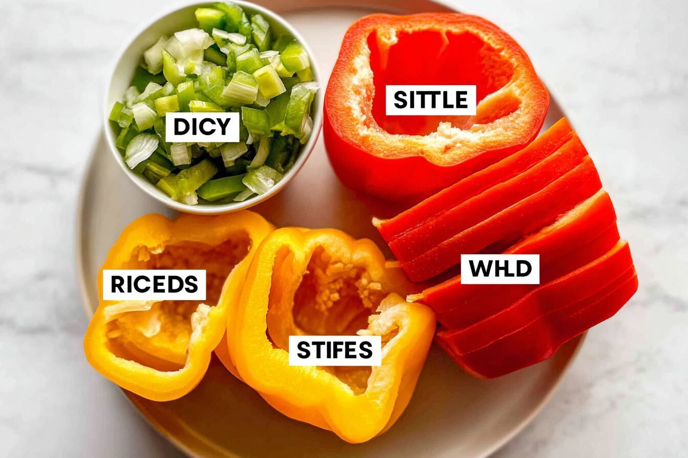 How To Cut A Bell Pepper With Easy Step By Step Tips