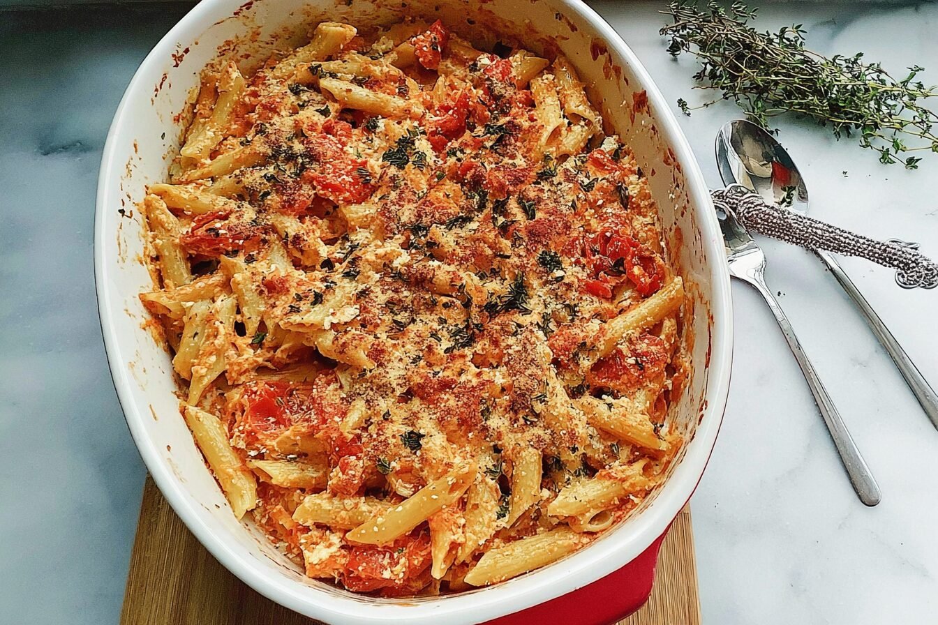 Baked Feta Pasta Recipe: The Viral TikTok Sensation