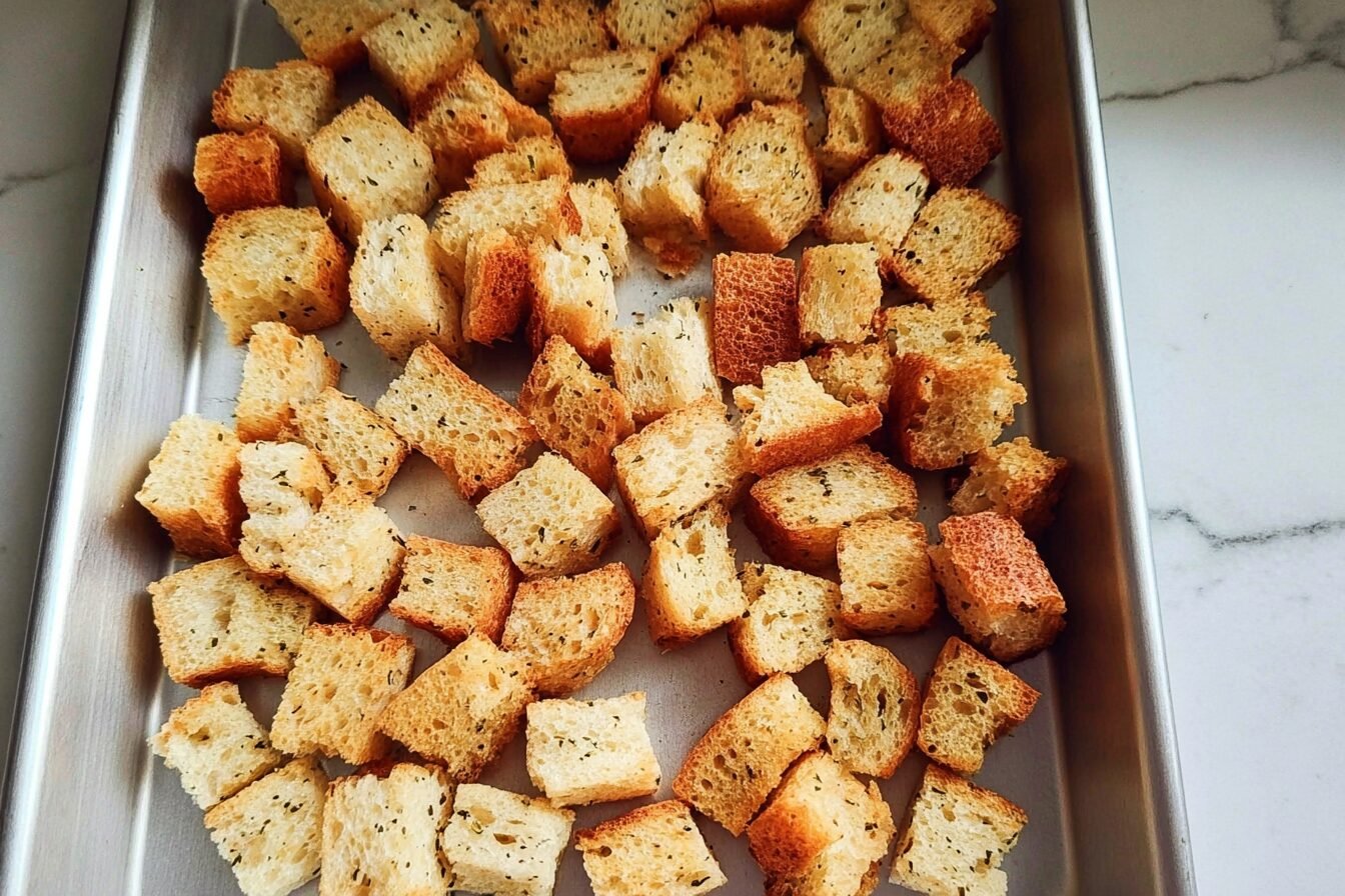 Croutons Recipe: How To Make Homemade From Scratch