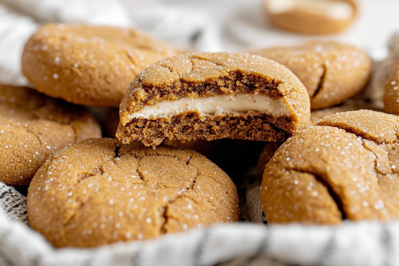 Irresistible Mini Gingerbread Cheesecake Cookies Recipe